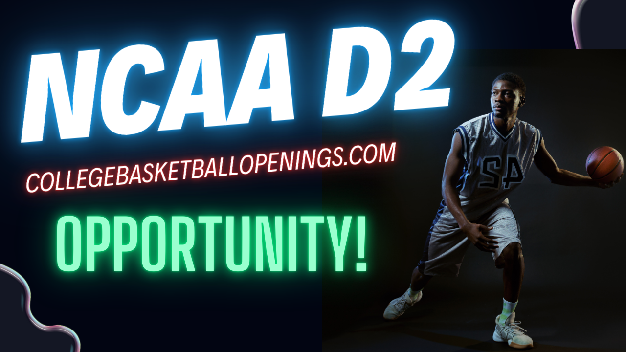 D2 OPPORTUNITIES FOR UNCOMMITTED MEN'S BASKETBALL