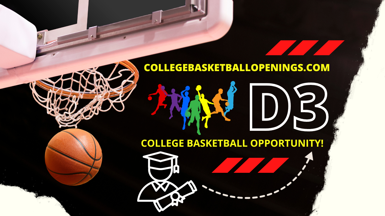 NCAA D3 Looking for Last Position! 2025 - College Basketball Openings