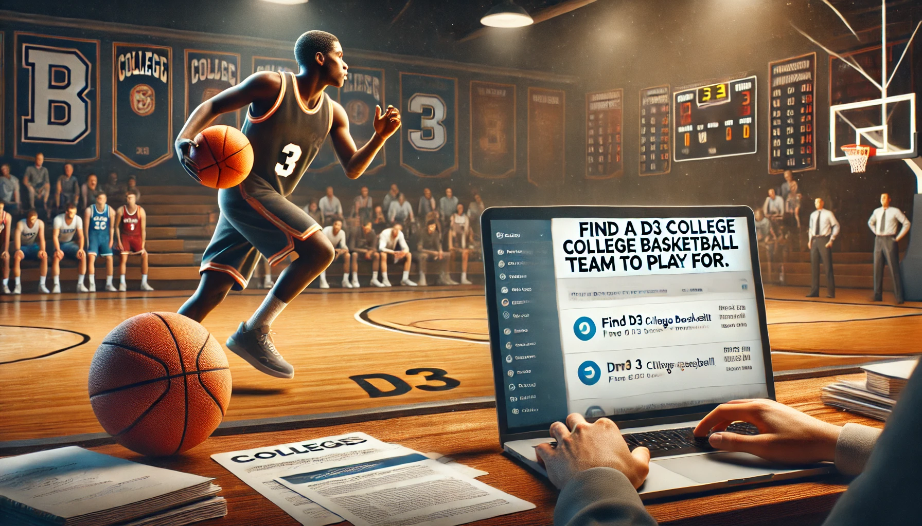 Find a D3 College Basketball Team to Play For