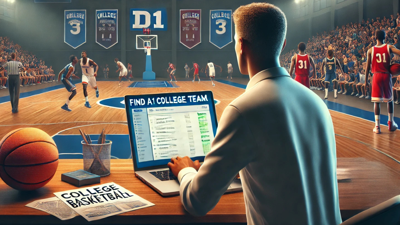Find a D1 College Basketball Team to Play For